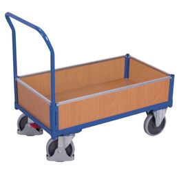 VARIOfit Kasten-/ B&uuml;gelwagen Typ XL + EasySTOP - Enzianblau