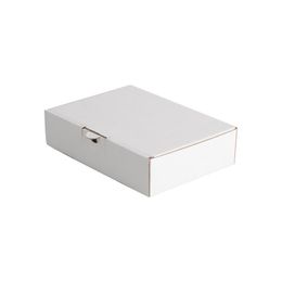 25 x Maxibriefkarton DIN A6 180 x 130 x 45 mm wei&szlig;