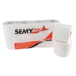 8 x 14 x Semy Top Toilettenpapier 3-lagig