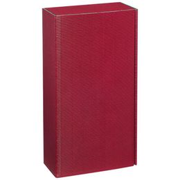 25 x Pr&auml;sentkarton f&uuml;r 2 Flaschen 360 x 192 x 95 mm (Bordeaux)