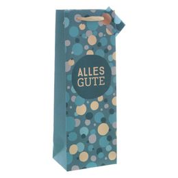 12 x Geschenkt&uuml;te "Alles Gute" f&uuml;r 1 Flasche 125 x 95 x 350 mm