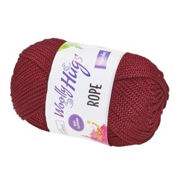 Rope von Woolly Hugs, Bordeaux, aus Polyester
