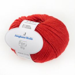 Peru von Junghans-Wolle, Tomate, aus Polyacryl