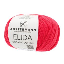 Elida von Austermann , Rot, aus Baumwolle