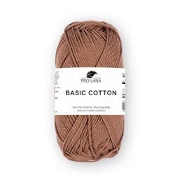Basic Cotton von Pro Lana, Nougat, aus Baumwolle