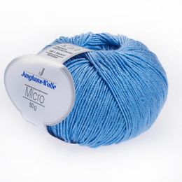 Micro von Junghans-Wolle, Azur, aus Polyacryl