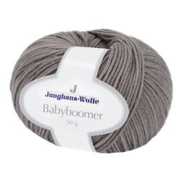 Babyboomer von Junghans-Wolle, Hellgrau, aus Polyacryl