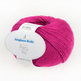 Peru von Junghans-Wolle, Pink, aus Polyacryl