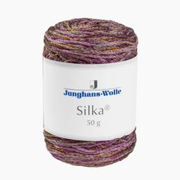 Silka von Junghans-Wolle, Braun/Ros&eacute;/Rost, aus Polyacryl