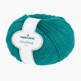 NewWool von Junghans-Wolle, Petrol, aus Schurwolle