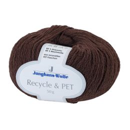 Recycle & PET von Junghans-Wolle, Braun, aus Polyester