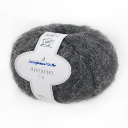 Arequipa von Junghans-Wolle, Anthrazit, aus Alpaka