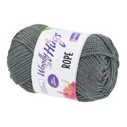 Rope von Woolly Hugs, Dunkelgrau, aus Polyester