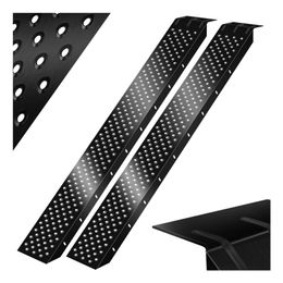 Masko&reg; 2X Auffahrrampe 400kg Verladerampe Verladeschiene verzinkter Stahl Antirutsch 200kg* Pro St&uuml;ck Max 400kg* Pro Paar Motorrad ATV Quad PKW Auto Laderampe Anh&auml;ngerrampe