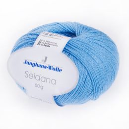 Seidana von Junghans-Wolle, Bleu, aus Polyacryl
