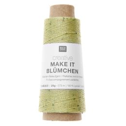 Creative Make it Bl&uuml;mchen Beilaufgarn von Rico Design, Oliv, aus Lyocell