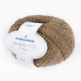 Monello-175 Color von Junghans-Wolle, Schwarz/Beige, aus Polyacryl