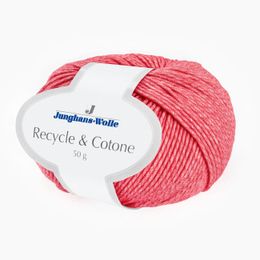 Recycle & Cotone von Junghans-Wolle, Rot, aus Baumwolle