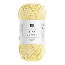 Rico Cotton von Rico Design, Vanille, aus Baumwolle