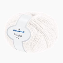Fenella von Junghans-Wolle, Offwhite, aus Alpaka