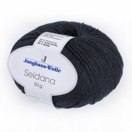 Seidana von Junghans-Wolle, Schwarz, aus Polyacryl