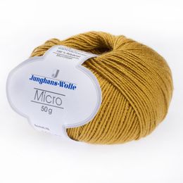 Micro von Junghans-Wolle, Senf, aus Polyacryl