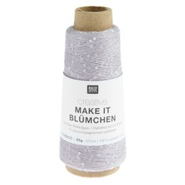 Creative Make it Bl&uuml;mchen Beilaufgarn von Rico Design, Flieder, aus Lyocell