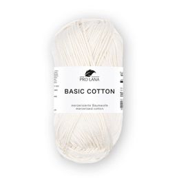 Basic Cotton von Pro Lana, Soft Creme, aus Baumwolle