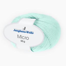 Micro von Junghans-Wolle, Mintgr&uuml;n, aus Polyacryl