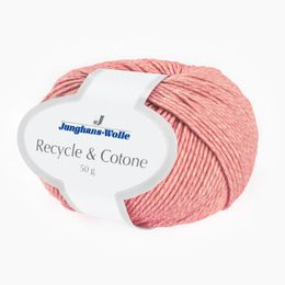Recycle & Cotone von Junghans-Wolle, Lachs, aus Baumwolle