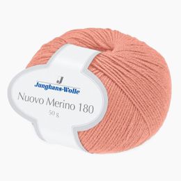 Nuovo Merino 180 von Junghans-Wolle, Lachs, aus Schurwolle