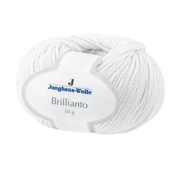 Brillianto von Junghans-Wolle, Wei&szlig;, aus Baumwolle