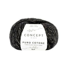 Puro Cotone von Katia, Schwarz, aus Baumwolle