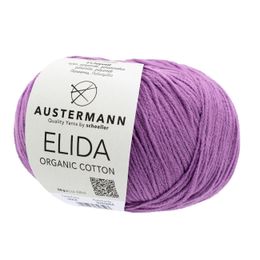 Elida von Austermann , Flieder, aus Baumwolle
