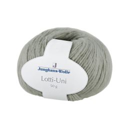 Lotti-Uni von Junghans-Wolle, Gr&uuml;ngrau, aus Baumwolle