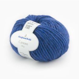 Canoso von Junghans-Wolle, Blau, aus Polyacryl