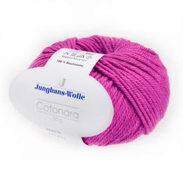 Cotonara von Junghans-Wolle, Purple, aus Baumwolle