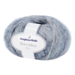 Stoccolma von Junghans-Wolle, Grau, aus Wolle