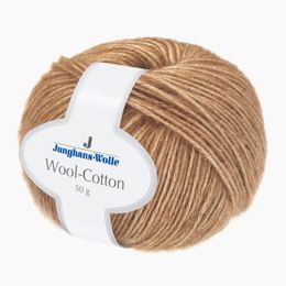 Wool-Cotton von Junghans-Wolle, Camel, aus Baumwolle