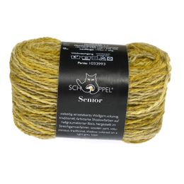 Senior von Schoppel Wolle, Goldolive, aus Schurwolle