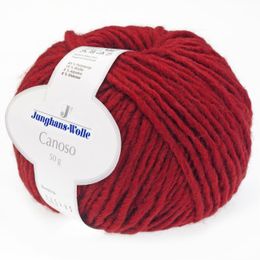 Canoso von Junghans-Wolle, Rot, aus Polyacryl