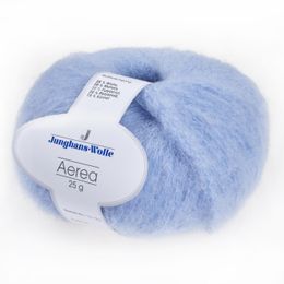 Aerea von Junghans-Wolle, Himmelblau, aus Wolle