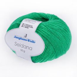 Seidana von Junghans-Wolle, Gr&uuml;n, aus Polyacryl