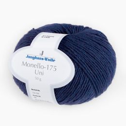 Monello-175 Uni von Junghans-Wolle, Jeans, aus Polyacryl