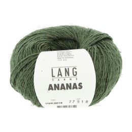 Ananas von Lang Yarns, Dunkelgr&uuml;n, aus Lyocell