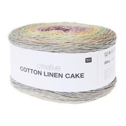 Creative Cotton Linen Cake von Rico Design, Retro Shades, aus Polyacryl