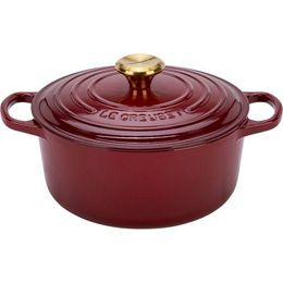 Le Creuset Signature Br&auml;ter rund 24 cm rot