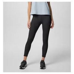 Trainingstights Columbia, Damen, Gr. XL (46/48), N-Gr, schwarz heather, Obermaterial: 88% Polyester, 12% Elasthan, Hosen