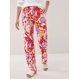 Walbusch Leinenmixhose Flowers