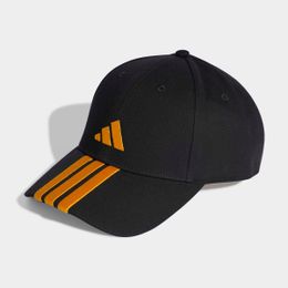 Baseball Cap adidas Performance "BBALL 3S CAP NL", Damen, schwarz, collegiate gold, Baumwolle, Caps